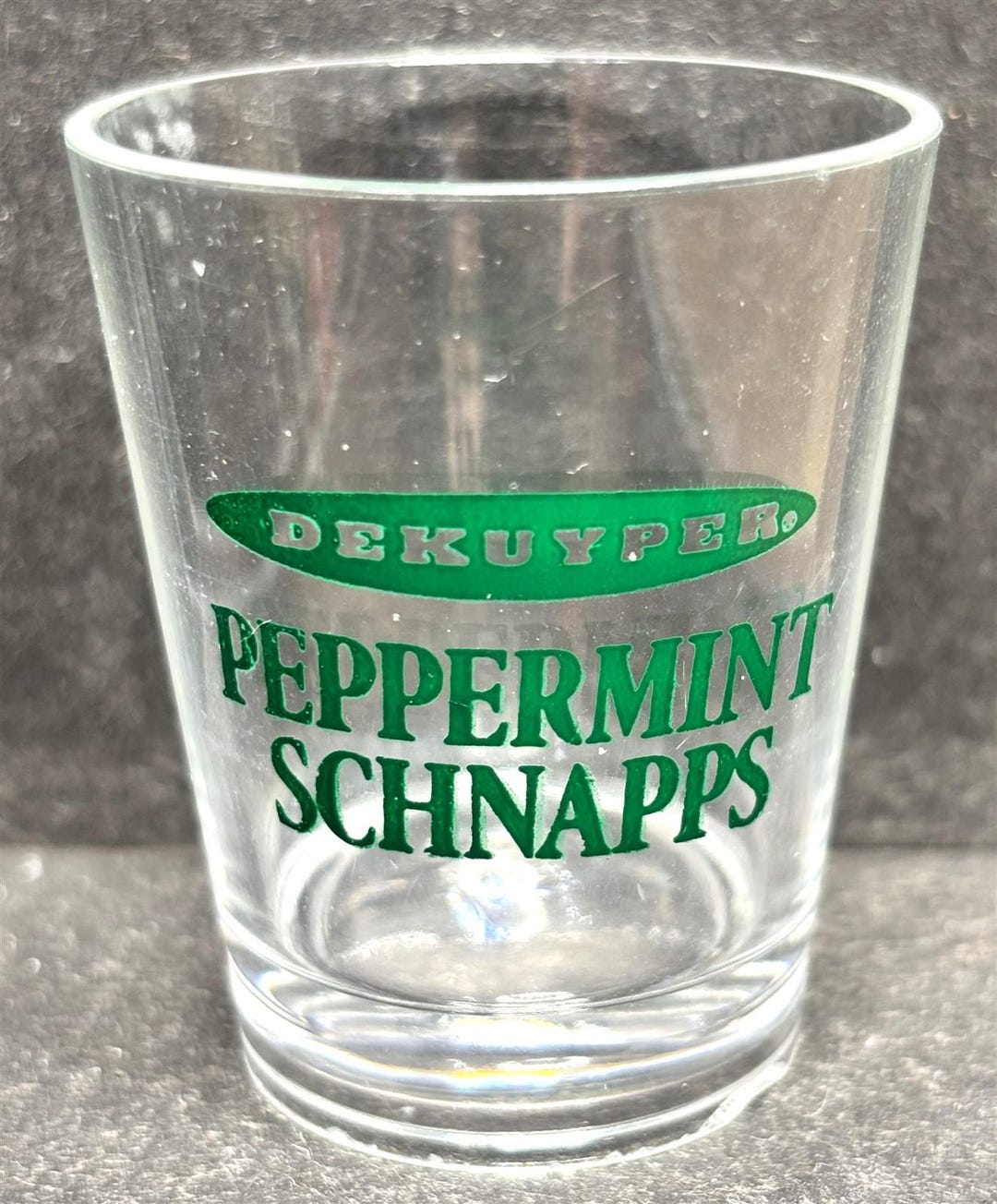 Peppermint Schnapps on 1oz Plastic Shot Glass - NEW - Etsy