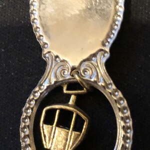 Banff, Alberta, Canada & Gondola Charm (top) Map (bowl) on Souvenir ...