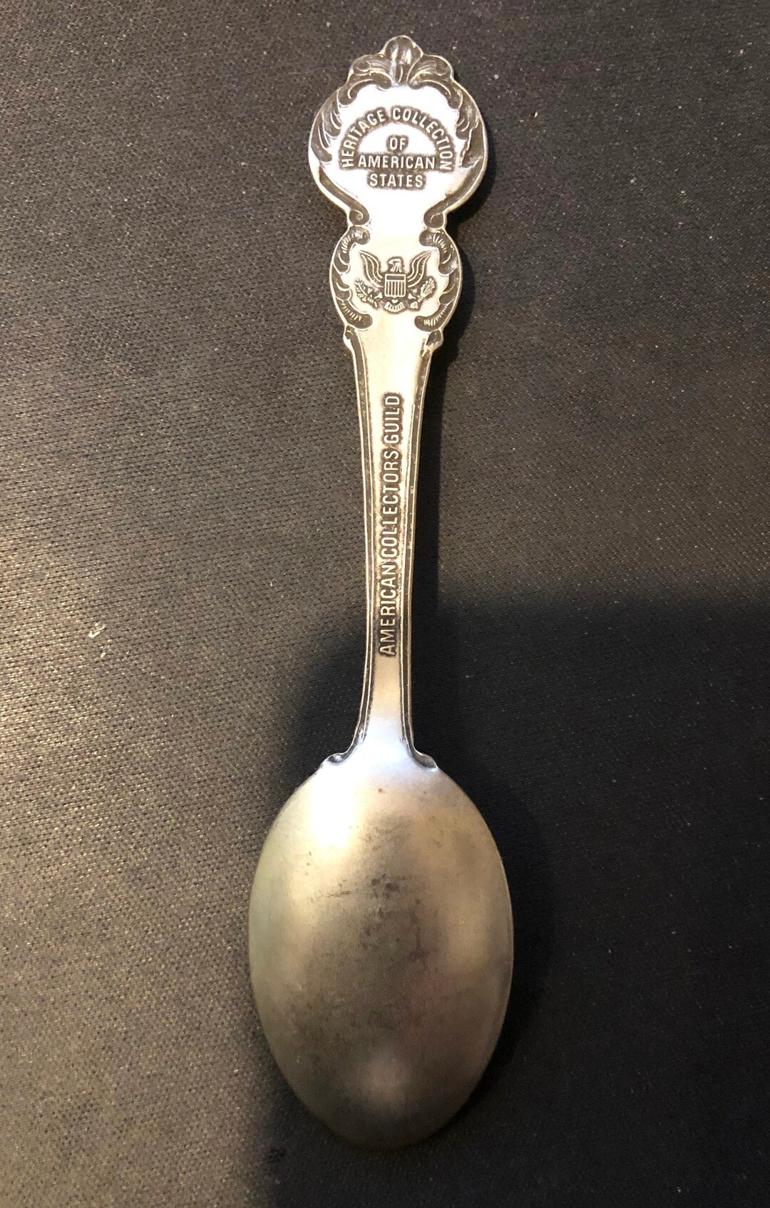 Heritage Collection of American States on 4.5" Silver Plated Souvenir ...