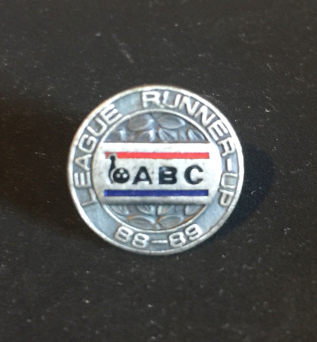 ABC League Runner-up 1988-1989 Collector Pin Pre-owned - Etsy