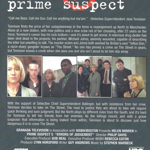 Prime Suspect Starring Helen Mirren - Pre-owned Dvds - Etsy