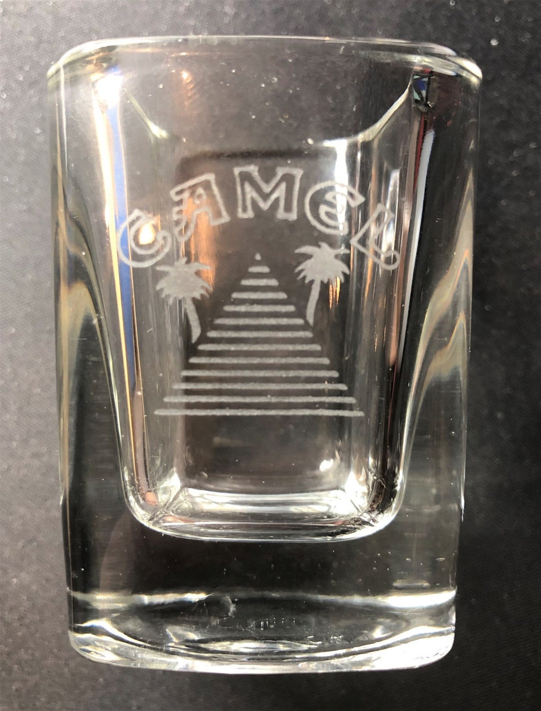 Camel Cigarettes With Pyramid and Palm Trees on 2oz Glass Shot - Etsy