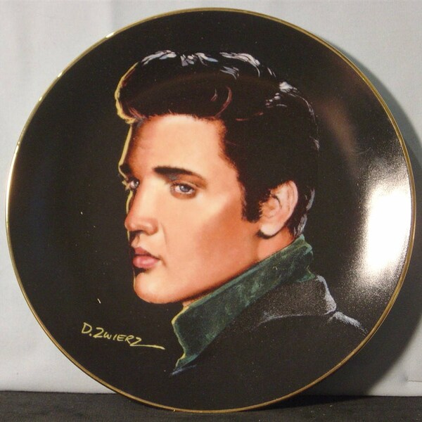 Elvis Presley Collectors Plates - Etsy