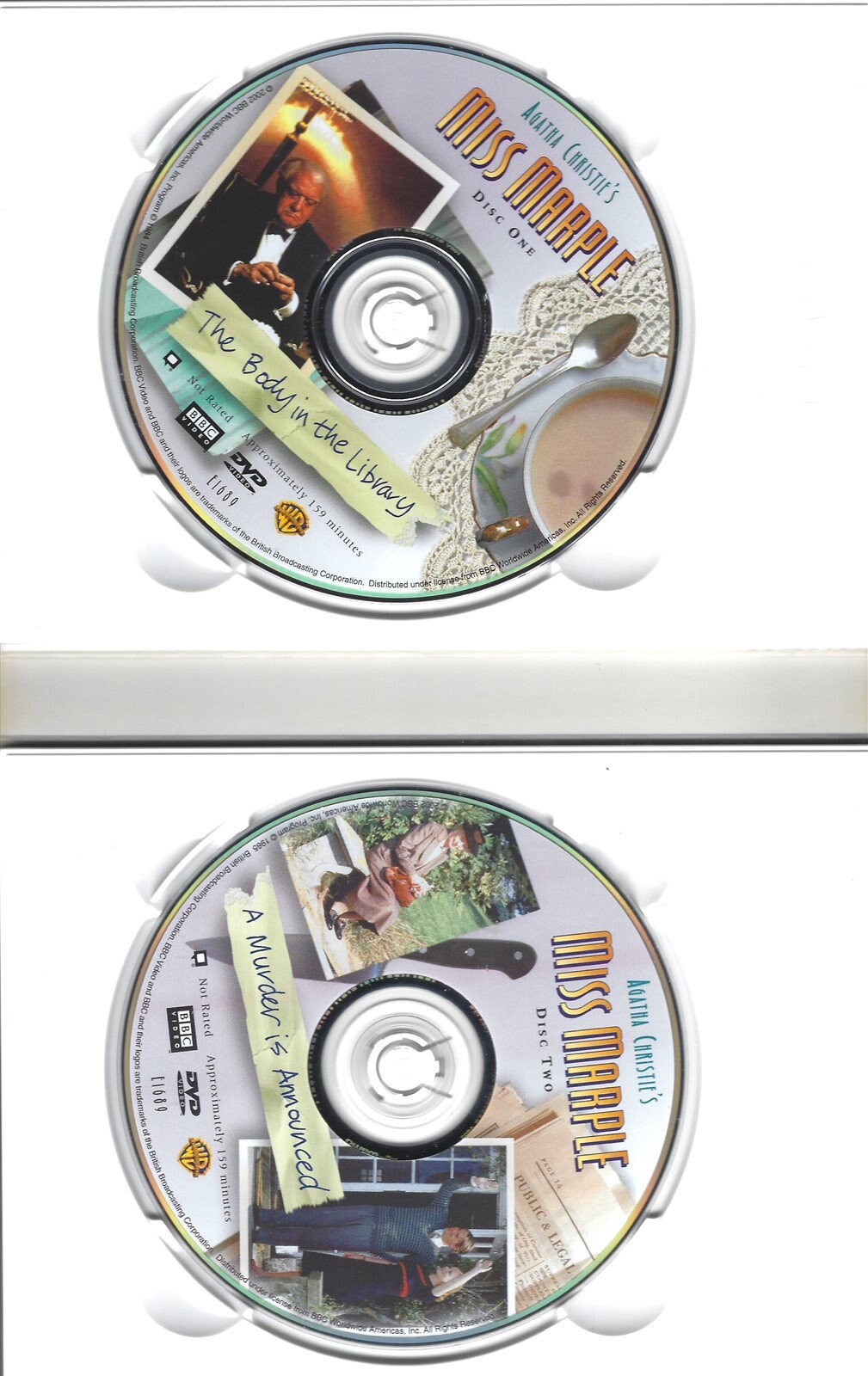 Agatha Christie's Miss Marple Starring: Joan Hickson 3 Feature Length ...