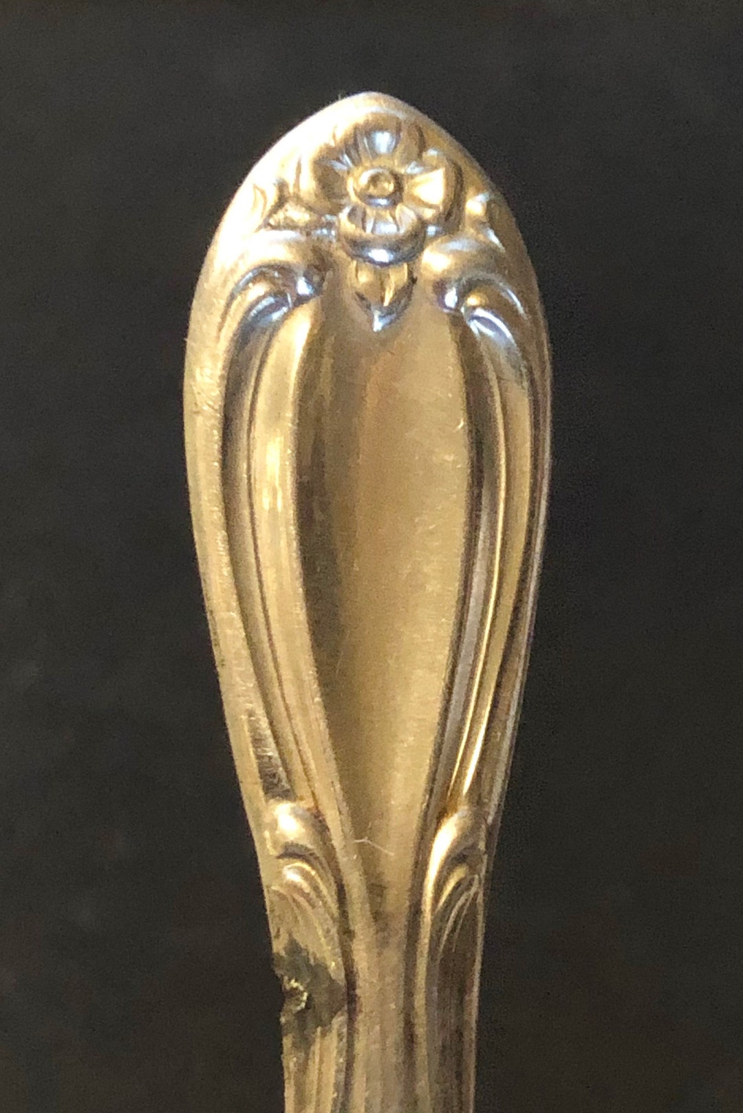 Stainless Steel Spoon With Finger Loop (stem)- Pre-owned - Etsy