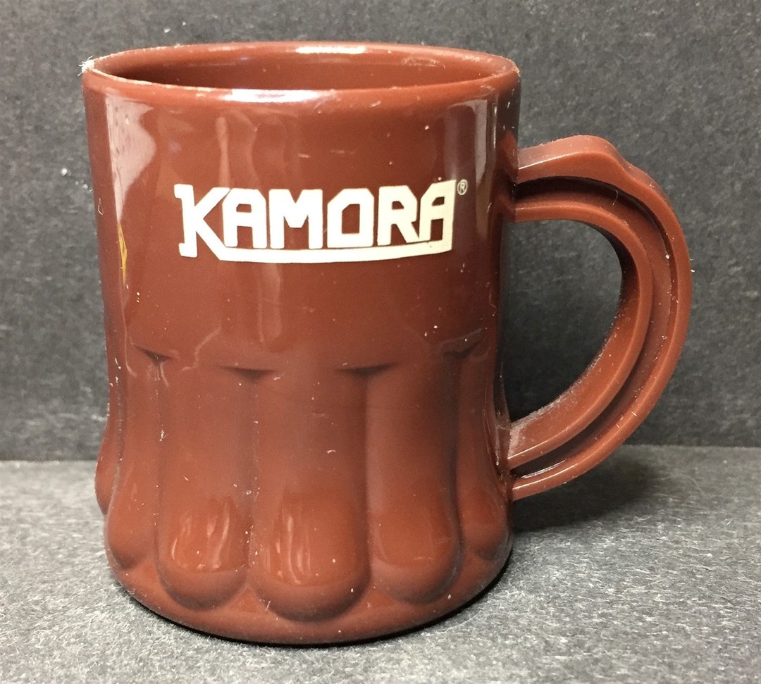 Kamora Coffee Liqueur on 0.5oz Brown Plastic Mini-mug Shot Glass - NEW ...