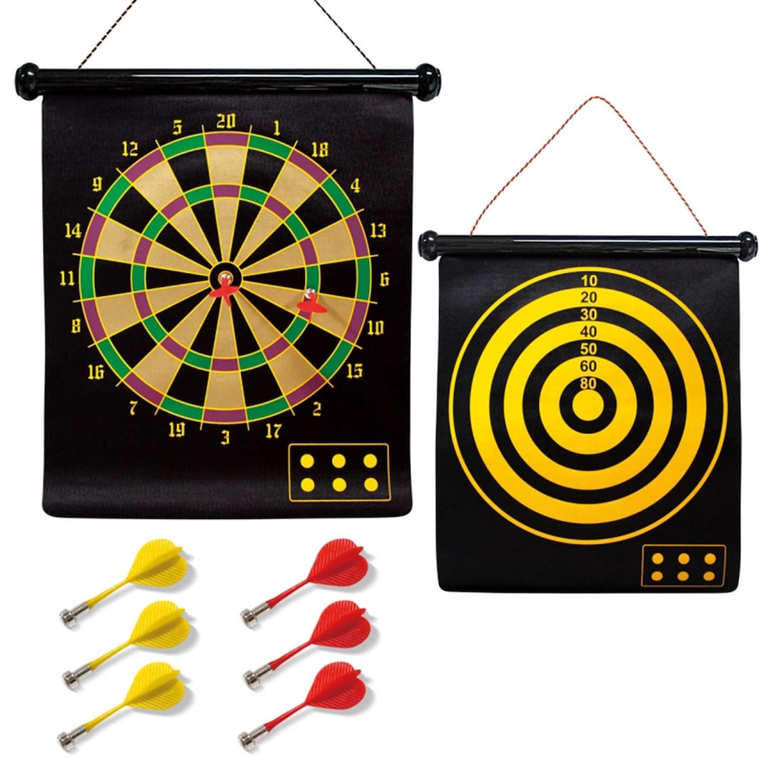2-in-1 Magnetic Dart Board by Samsonico - Pre-owned - Etsy