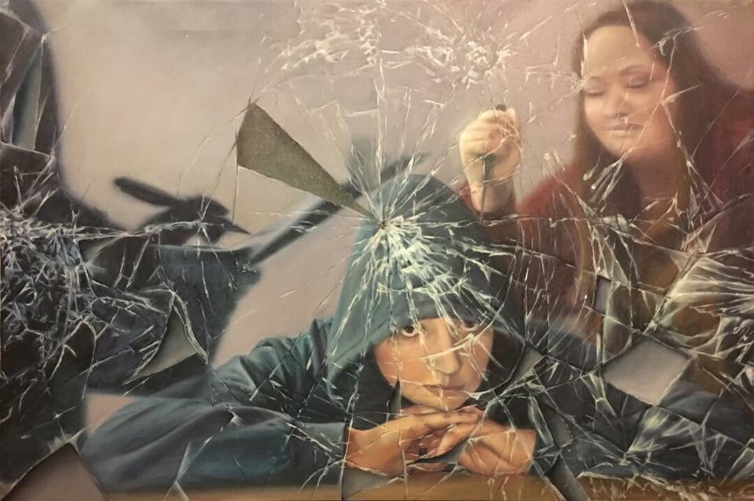 Paranoia Oil Painting print - Etsy