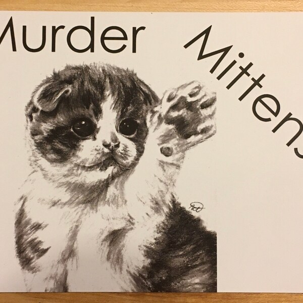 Murder Mitten - Etsy