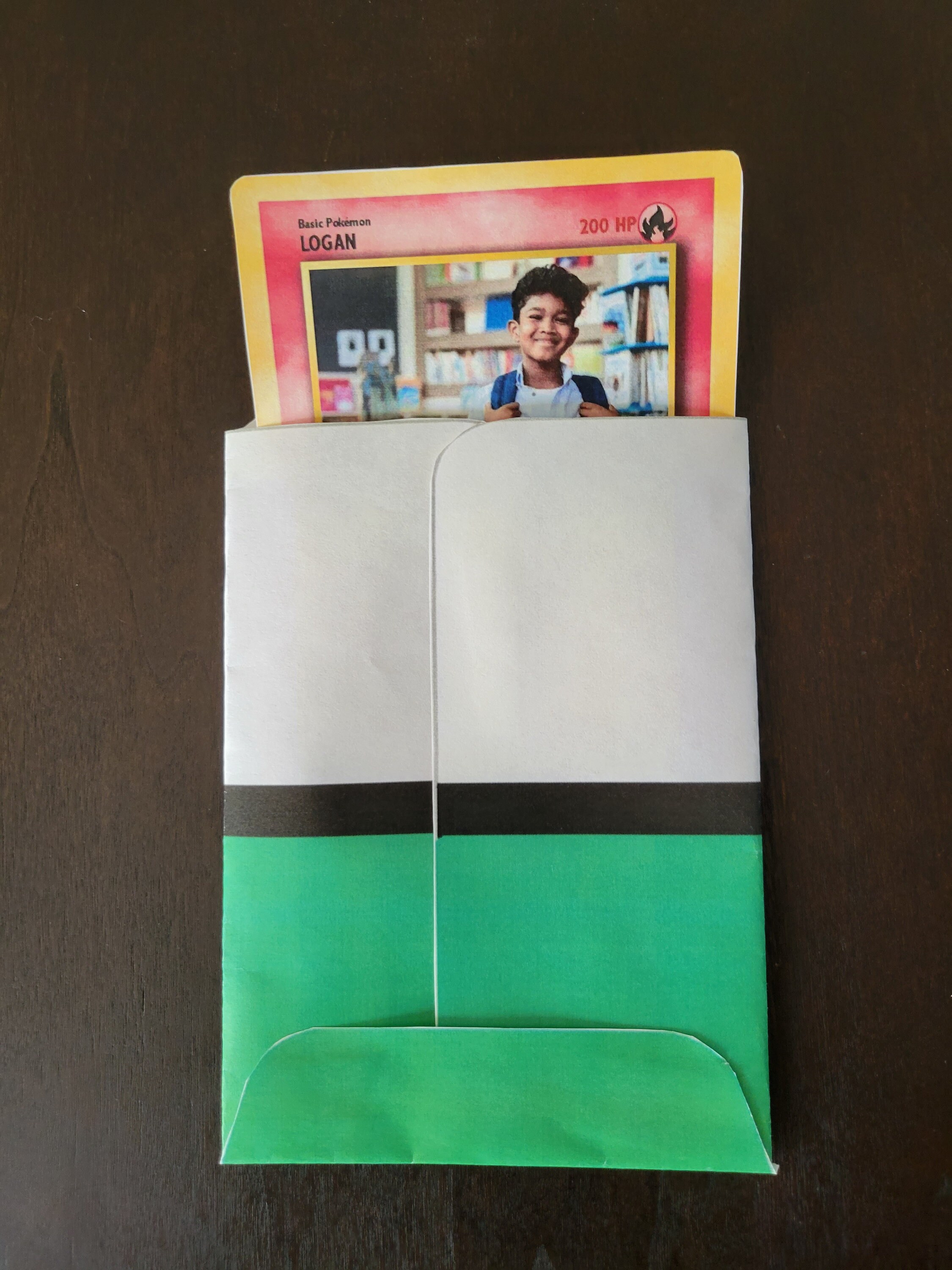 RED Pokemon Envelope Template for Invitations | Etsy Australia