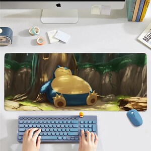 Snorlax Gaming/desk Mat/mouse Pad - Etsy
