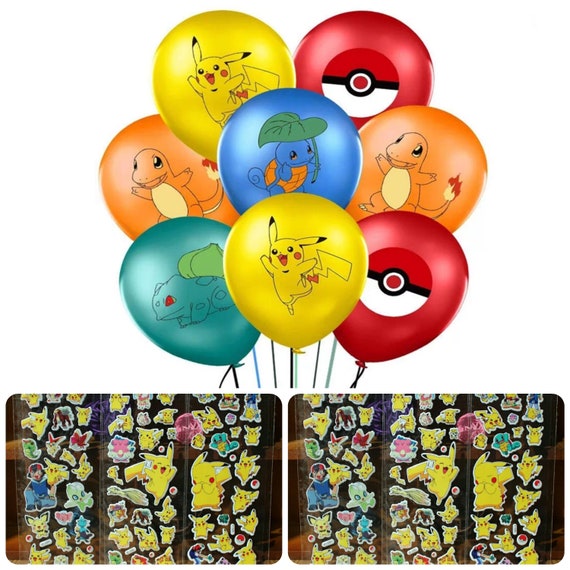 Pokemon Go Balloons Bulbasaur Squirtle Charmander | Etsy