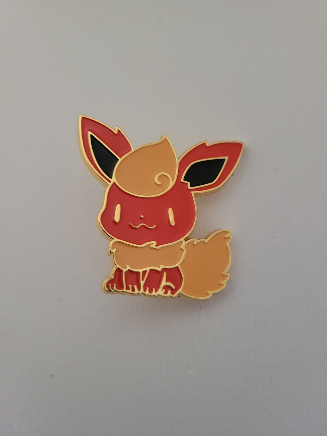 Pokemon Flareon Kawaii Enamel Pin - Etsy