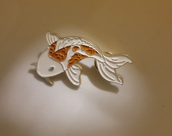 Starry Night Koi Fish Enamel Pin Koi Fish Pin Koi Fish - Etsy