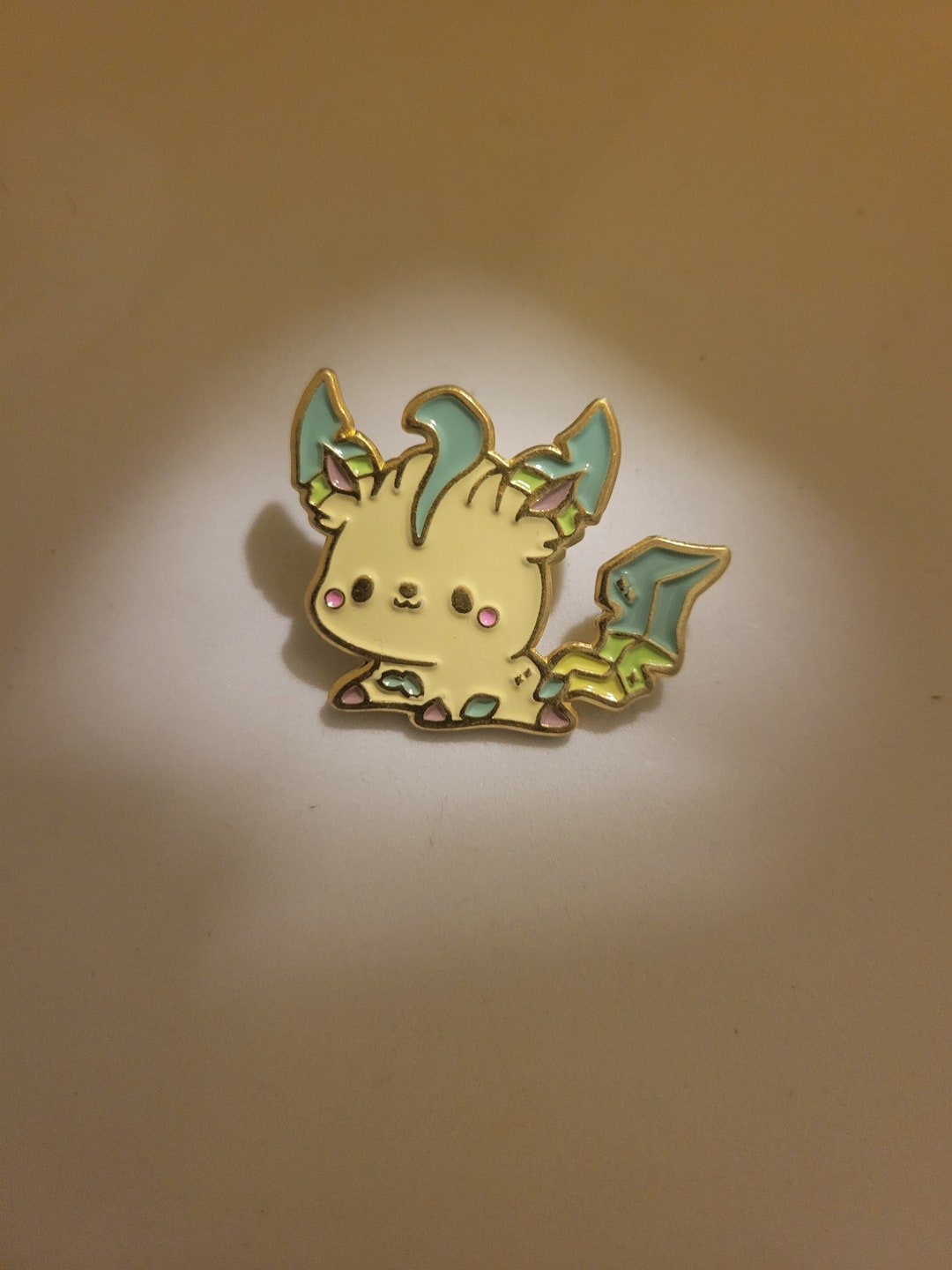 Pokemon Leafeon Kawaii Enamel Pin - Etsy