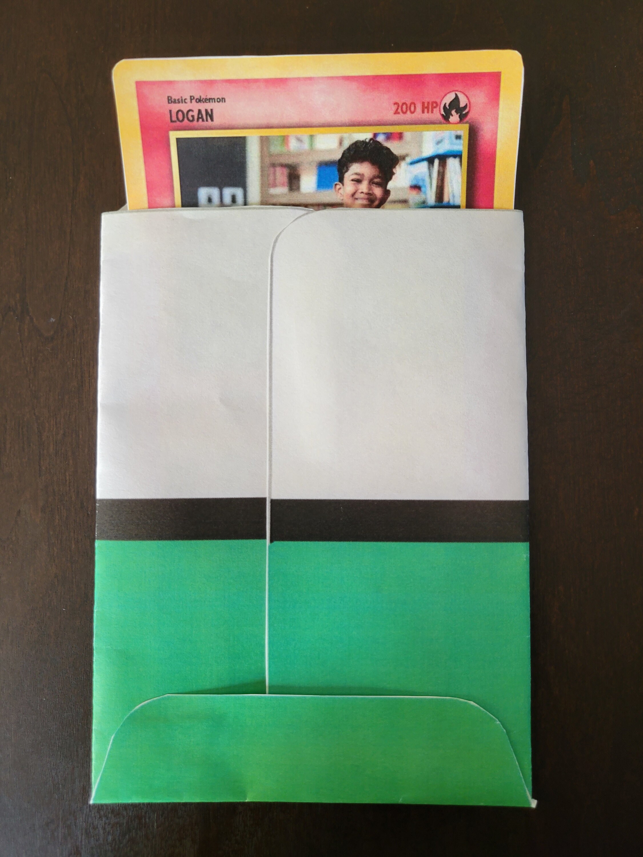 RED Pokemon Envelope Template for Invitations | Etsy Australia