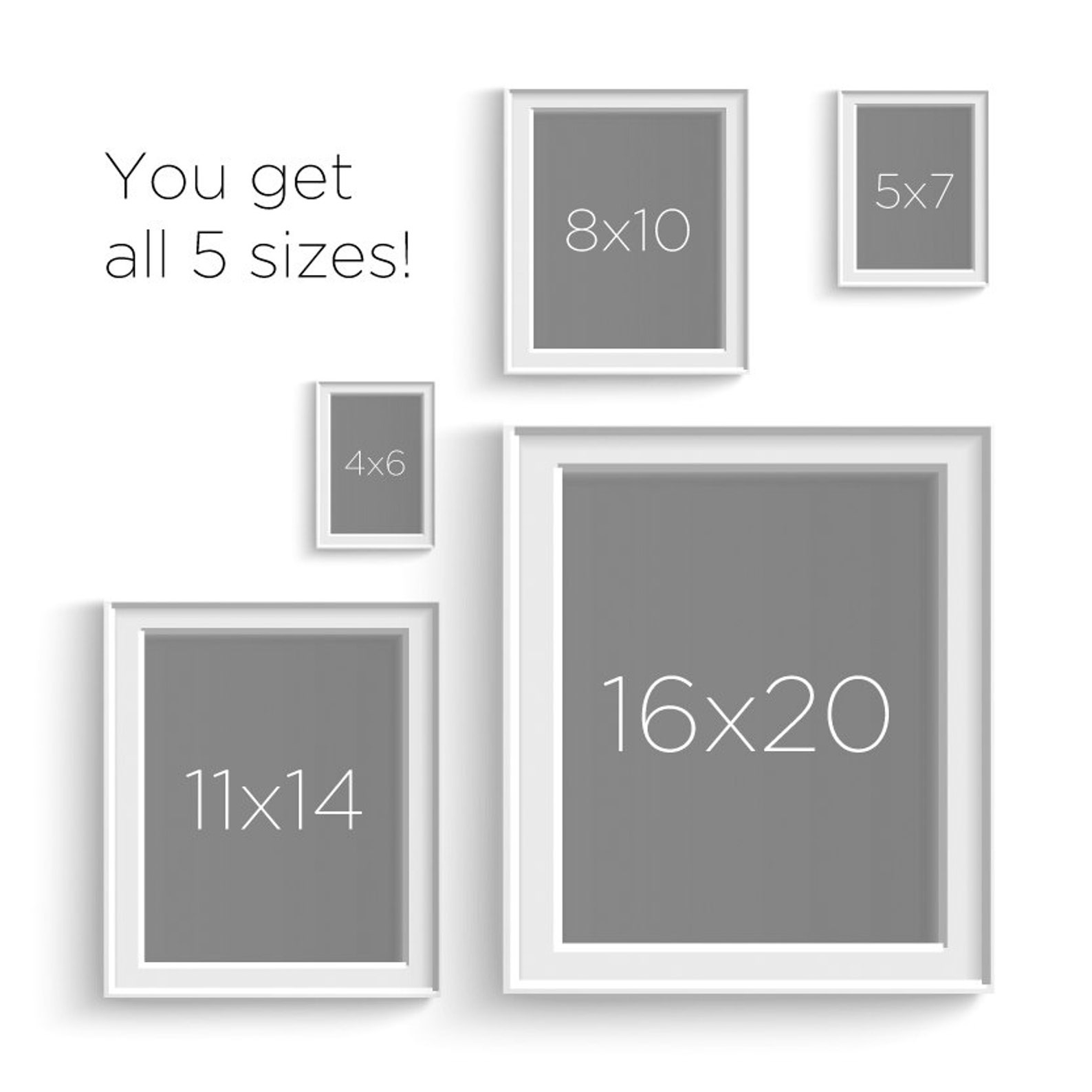 Number 4 Print, Wall Art, Scandinavian Art, Scandinavian Poster, Number ...