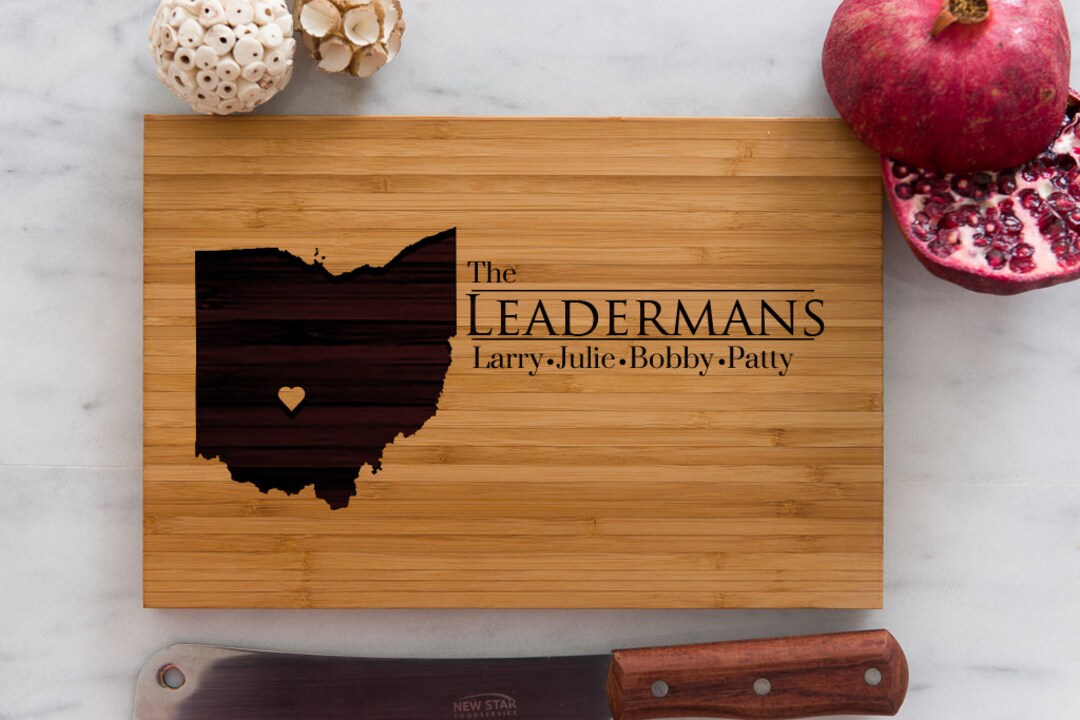 Personalized Ohio State Engraved Cutting Board - Etsy
