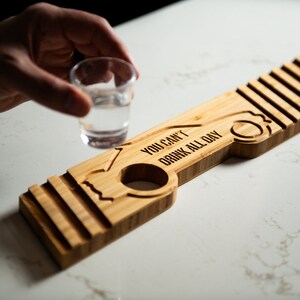 Personalized Wood Shot Plank, Ski Board for Shots, Two Person and ...