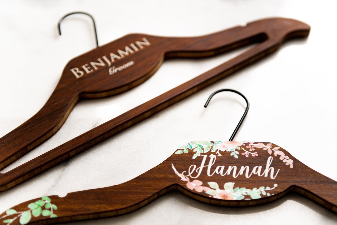 Woodwright Personalized Hanger | UV Printed - Etsy