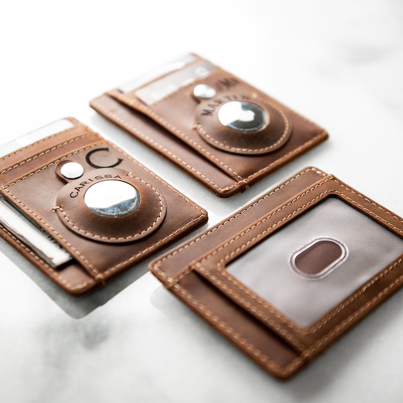 Engraved Air Tag Wallet - Etsy
