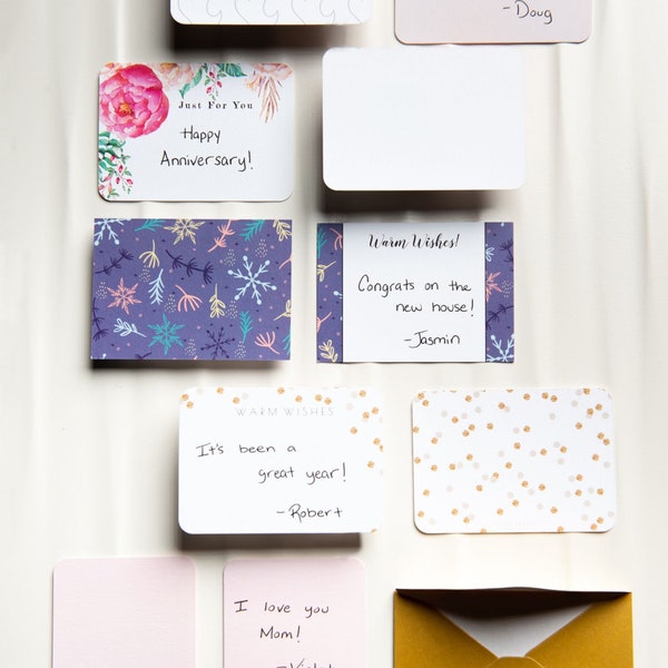 Custom Handwritten Greeting Cards - Etsy