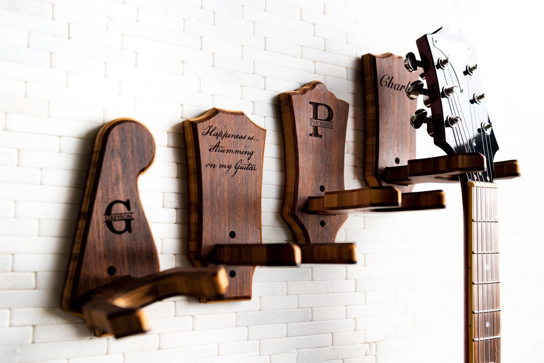 Personalized Wall Mount Custom Headstock Shapes - Etsy