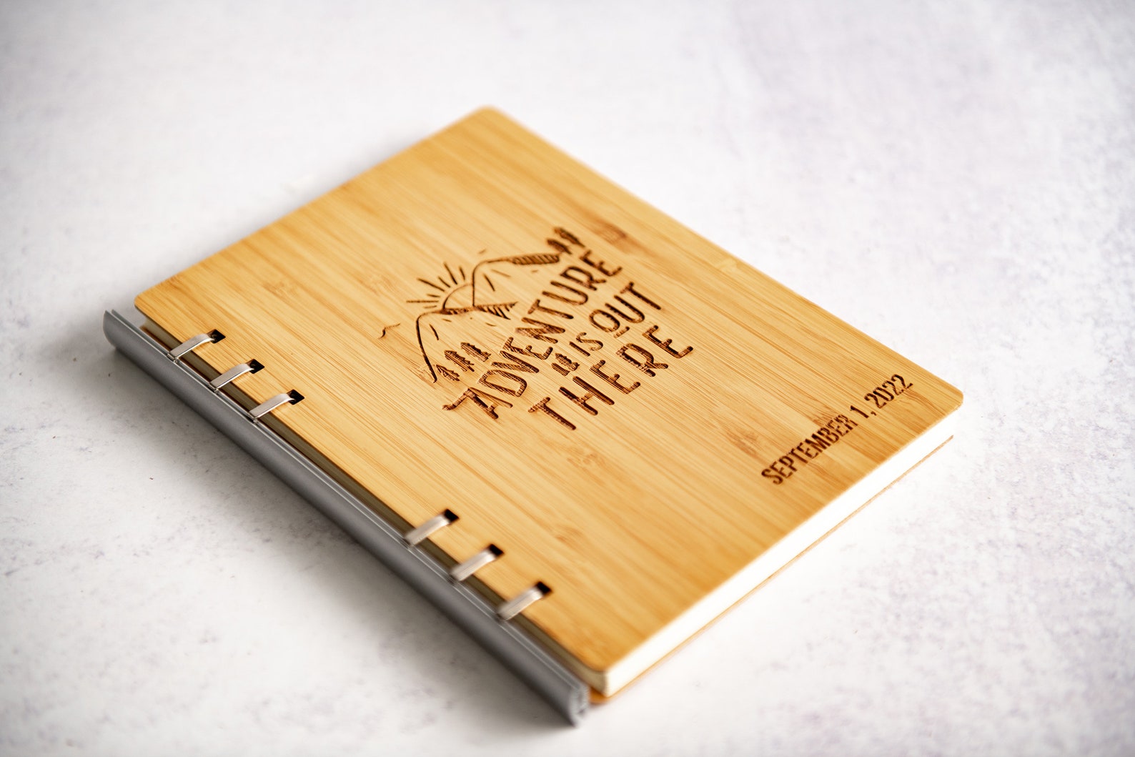 Personalized Wood Notebook - Etsy