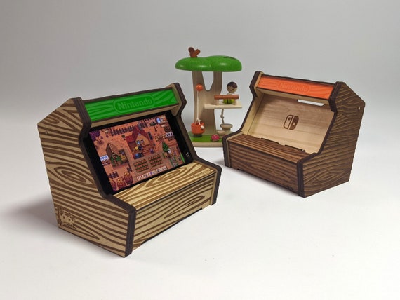 Nintendo Switch Mini Arcade Cabinet 'THE WOODWARD' | Etsy