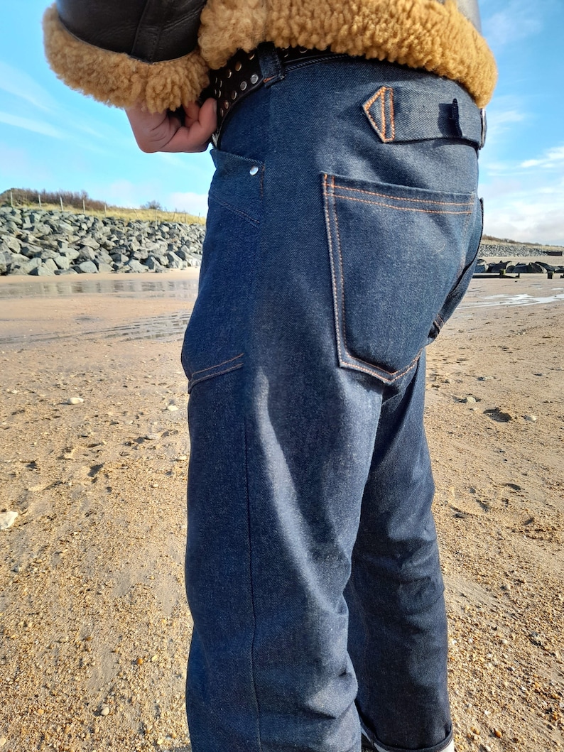 JEAN 50'S GREASER - Etsy