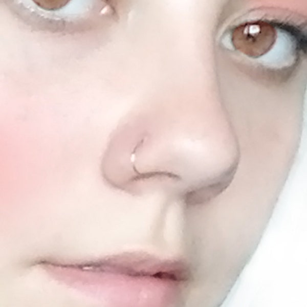 FAKE NOSE RING - Etsy