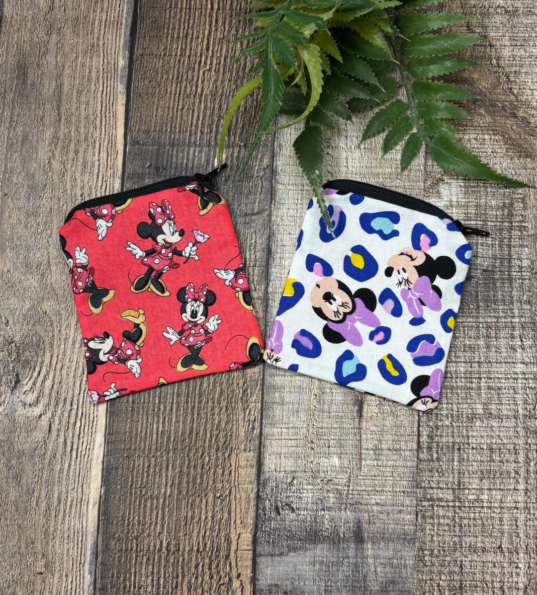 Minnie Mouse Coin Pouch - Etsy