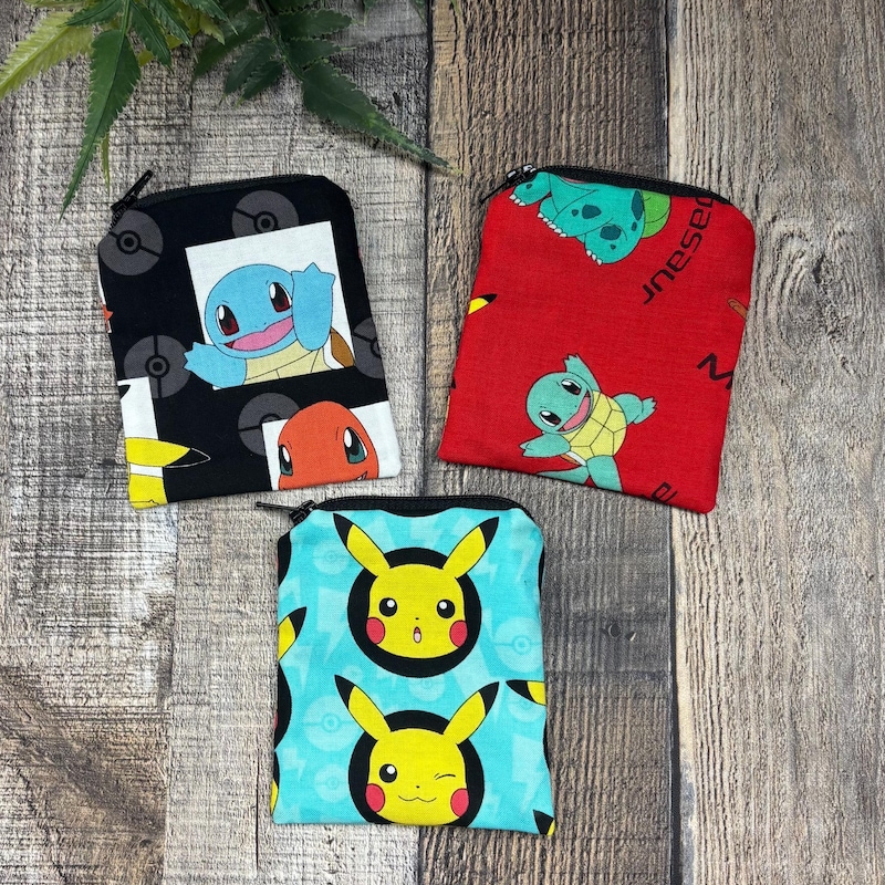 Pokemons Coin Purse - Etsy