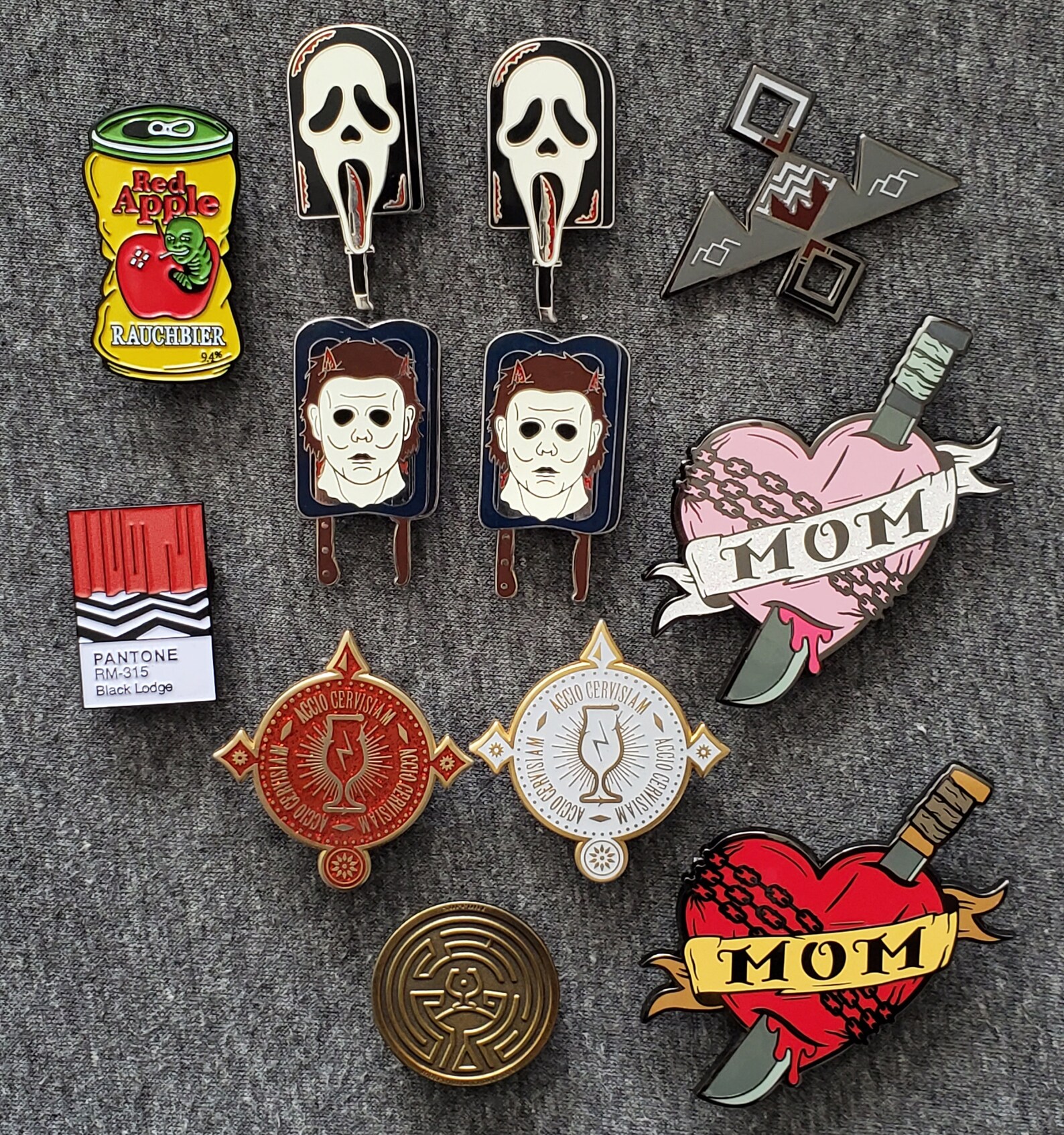 B Grade Pins - Seconds Sale - Minor Flaws - Beer - Horror - Etsy