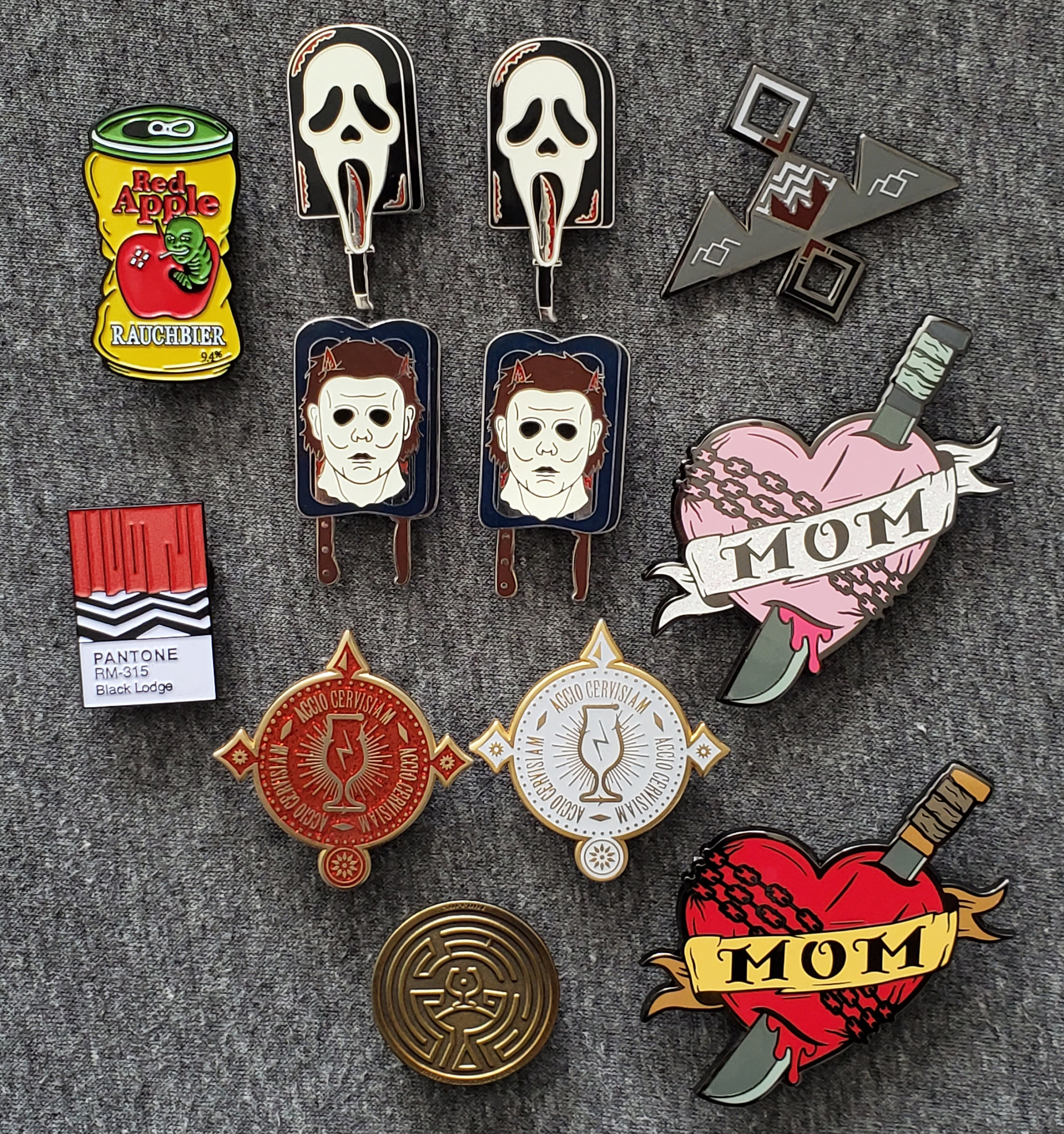 B Grade Pins - Seconds Sale - Minor Flaws - Beer - Horror - Etsy