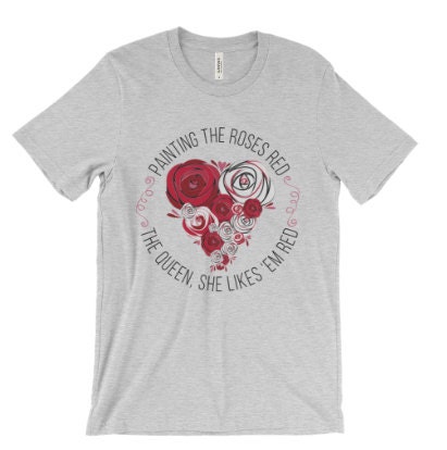 Painting the Roses Red | Etsy