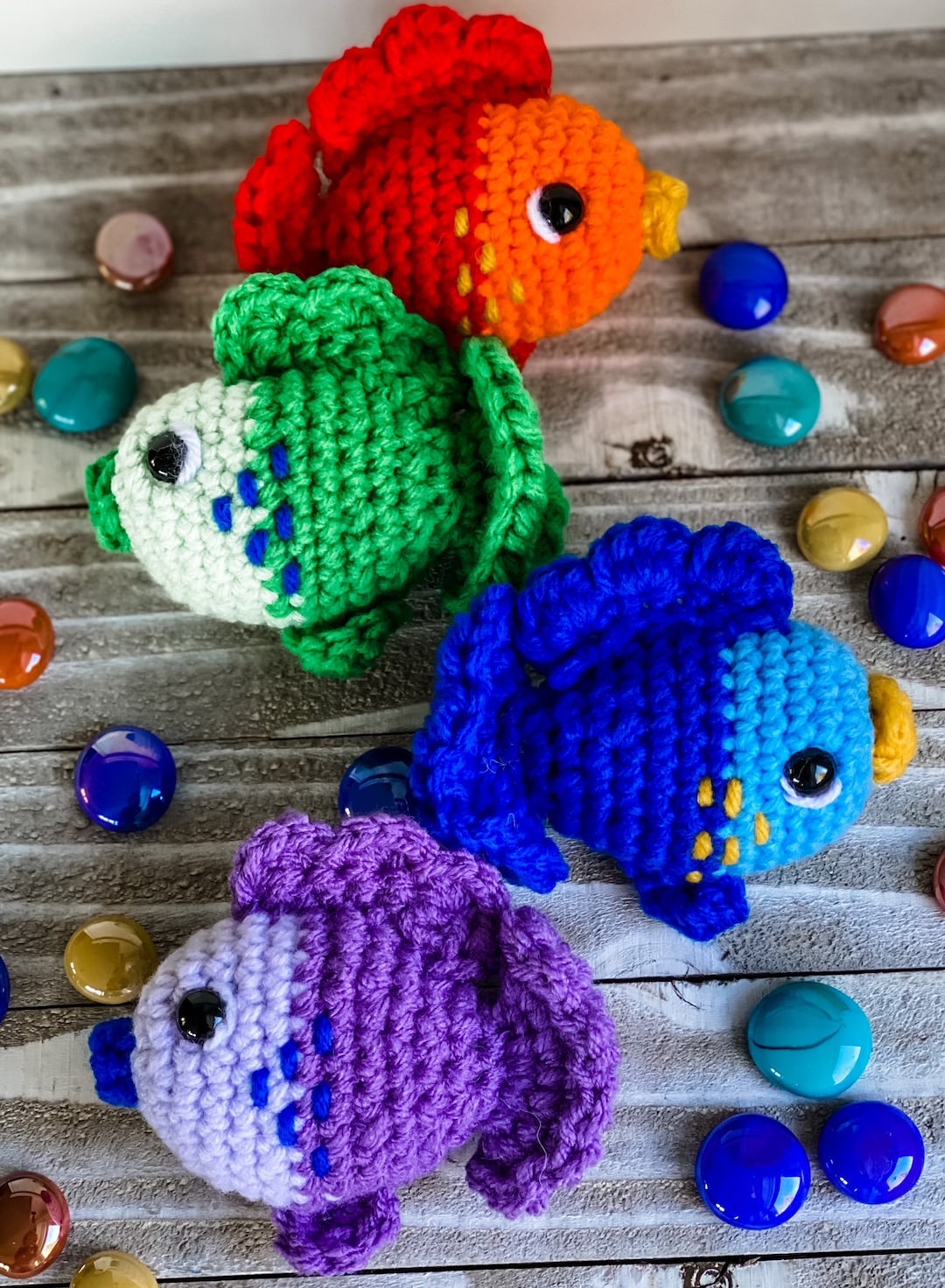Fish Crochet Pattern - Etsy