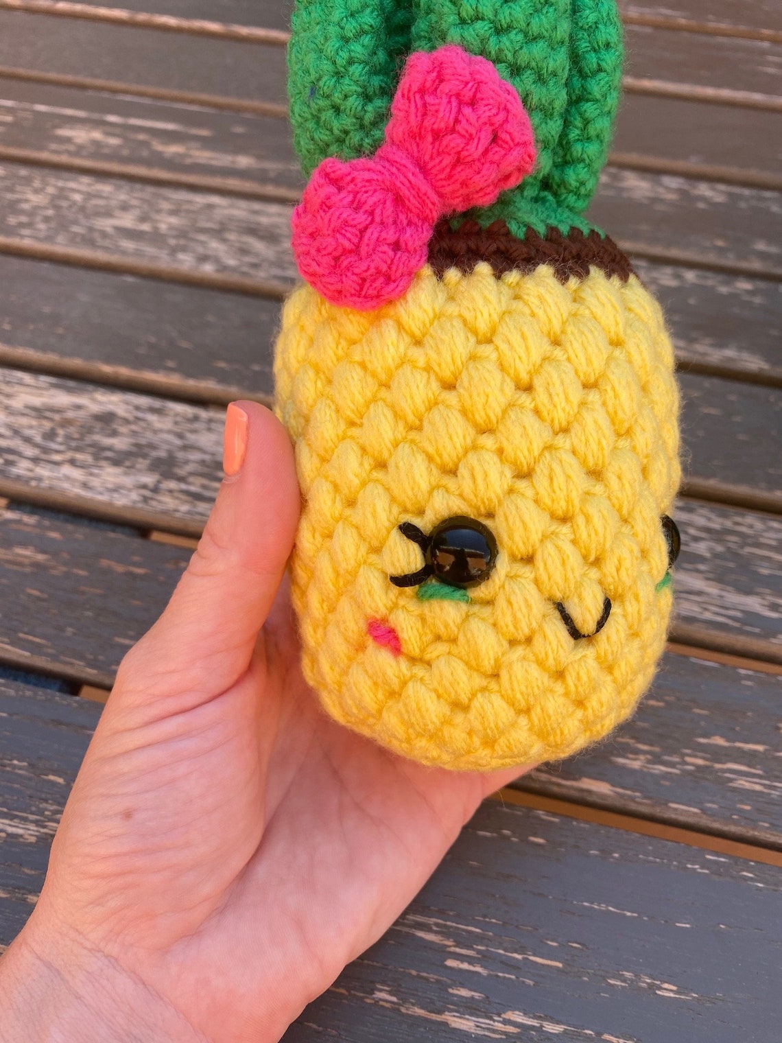 Pineapple Crochet Pattern - Etsy