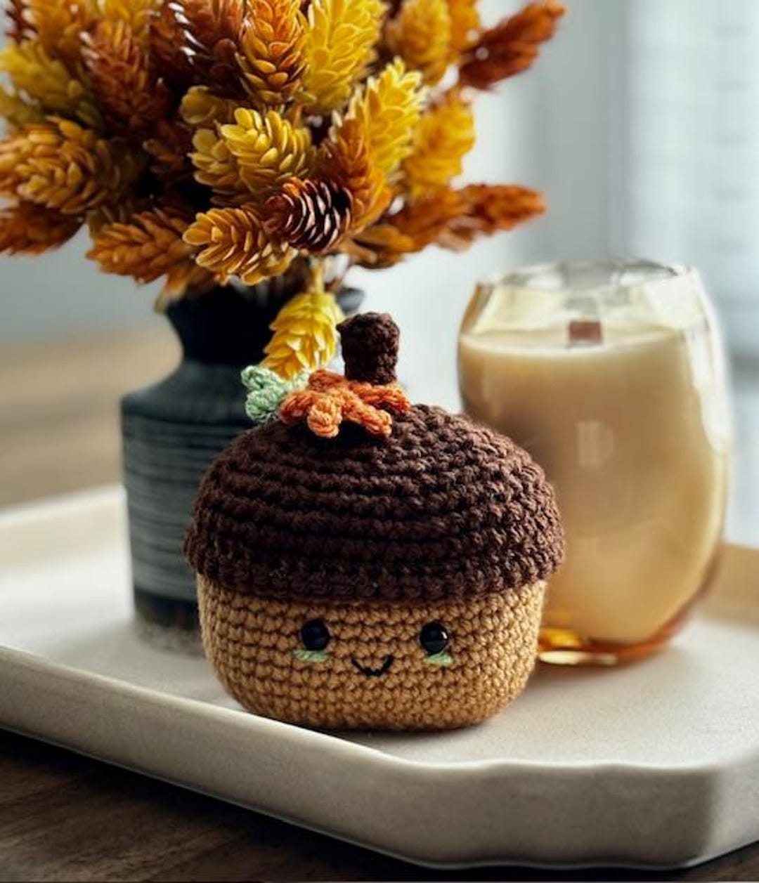 Acorn Plushie Crochet Pattern - Etsy