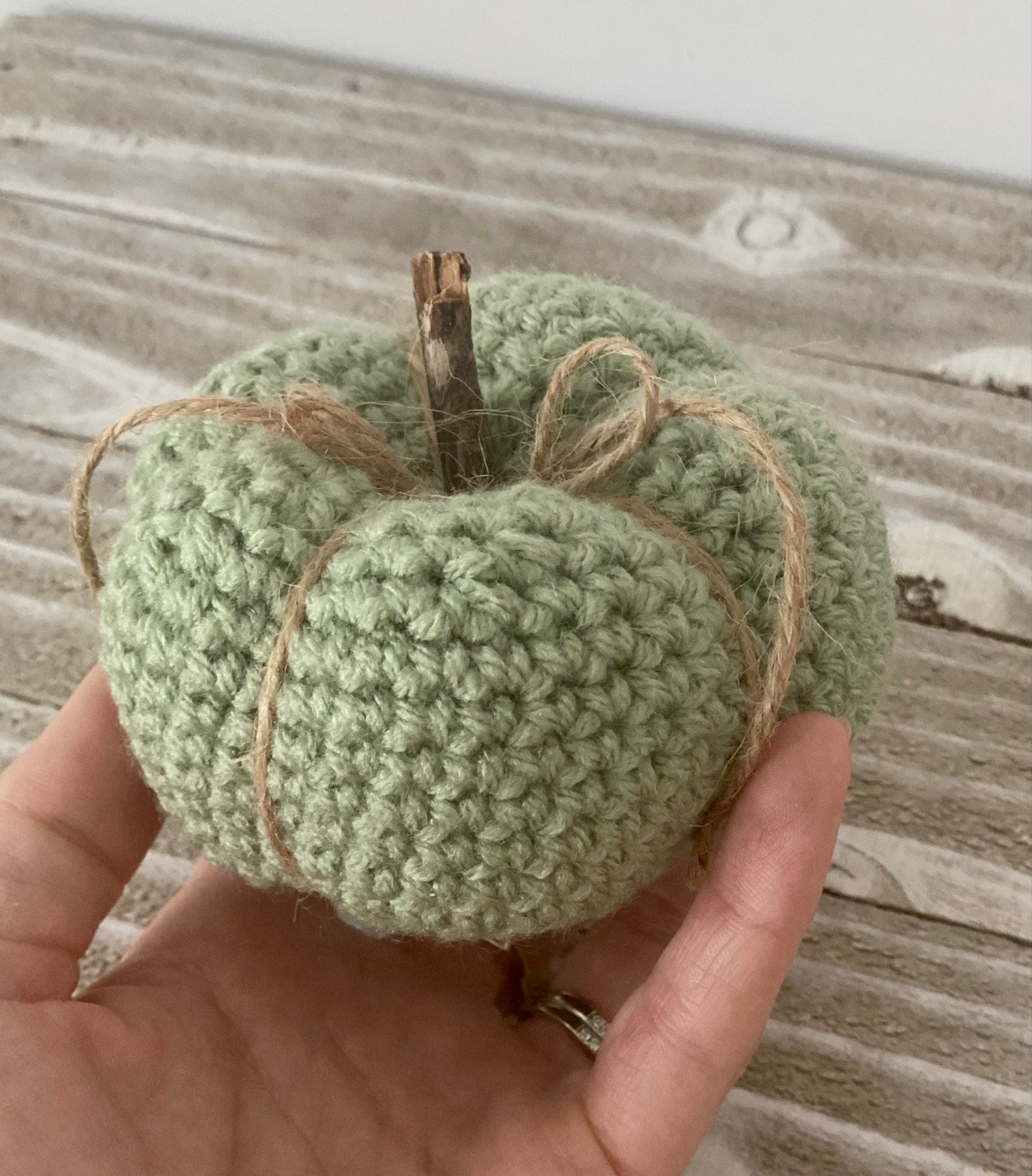 Rustic Pumpkin Trio Crochet Pattern | Etsy