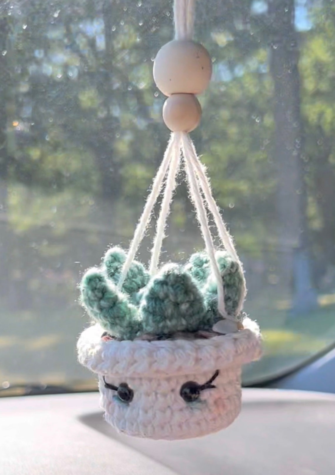 Mini Hanging Succulents Crochet Pattern - Etsy