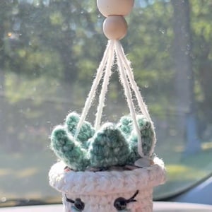 Mini Hanging Succulents Crochet Pattern - Etsy