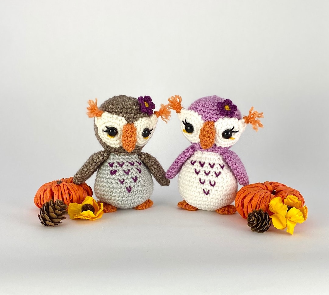 Owl Crochet Pattern - Etsy