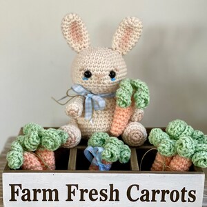 Rustic Bunny Crochet Pattern - Etsy