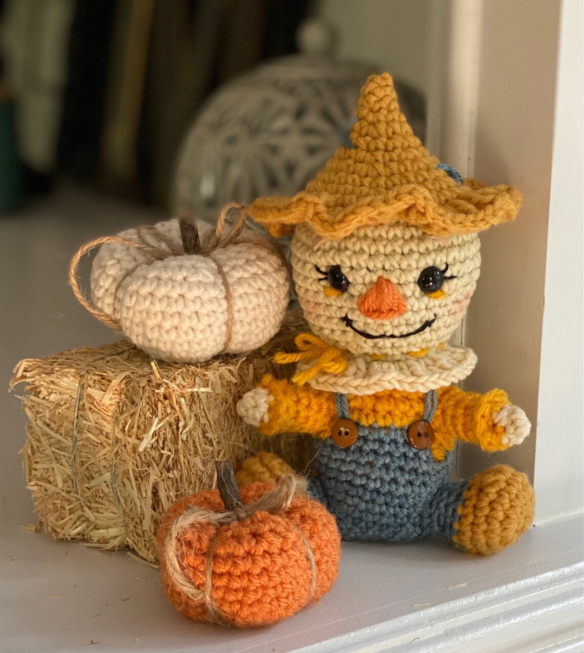 Scarecrow Crochet Pattern | Etsy