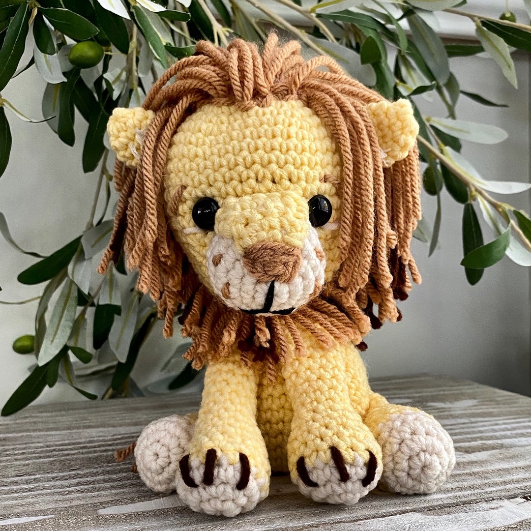 Lion Crochet Pattern - Etsy