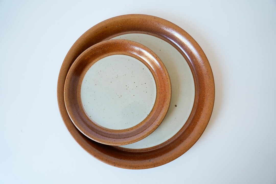 Sial Plate Sandstone Vintage Pottery Sandstone Plate Kitchen Item Sial ...