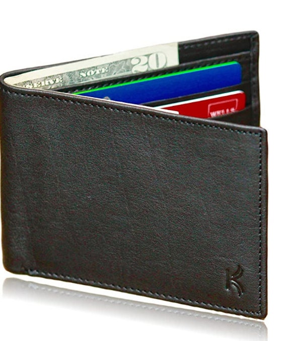 Clearance SALE Leather Bifold Wallet for Men Leather Wallet Mens Wallet Minimalistic Wallet Leather Card Holder Mens Slim Wallet Etsy UK