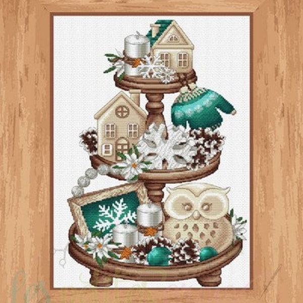 Shelf Cross Stitch - Etsy UK