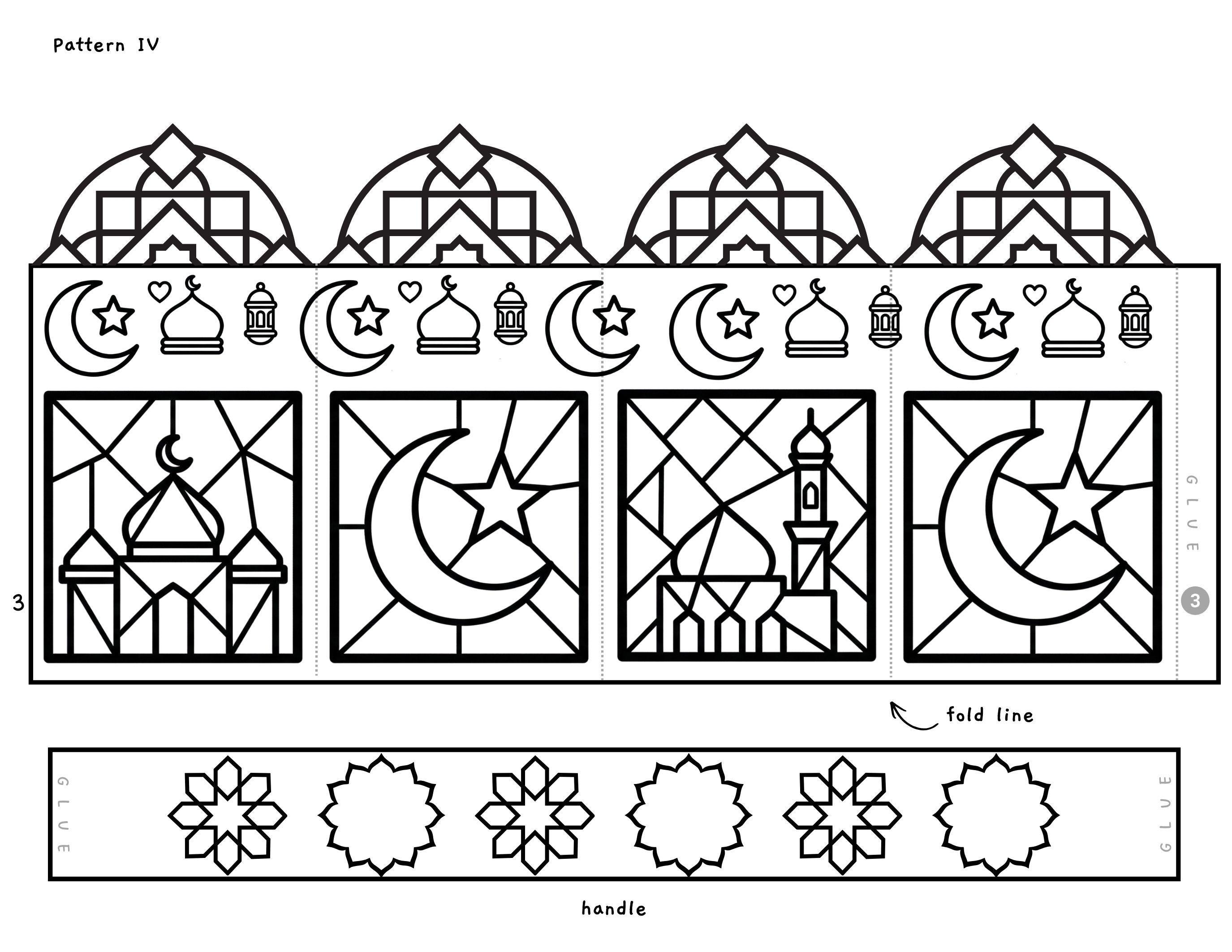Ramadan Lantern Craft With Good Deeds | Coloring Activity | SEL Ramadan ...